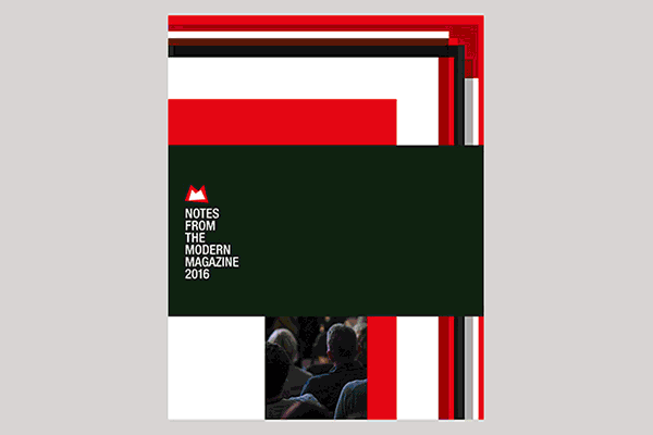 Notes from The Modern Magazine 2016 — magCulture