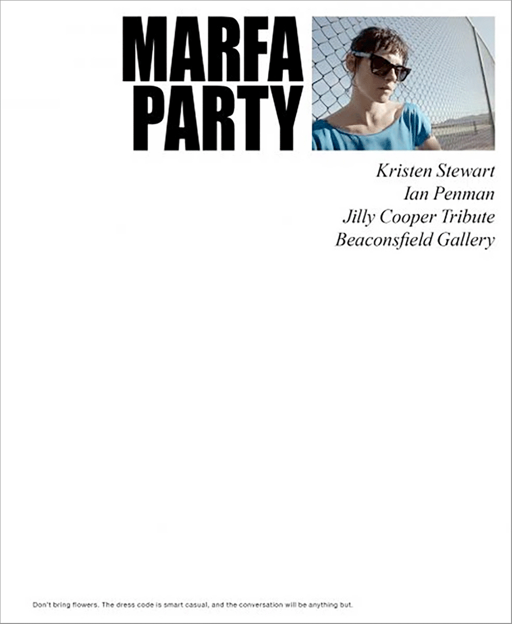 Marfa Party — magCulture